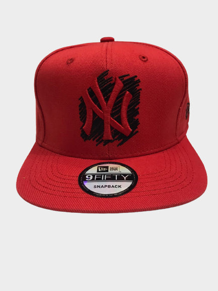 New Era MLB Scatter NY Yankees Cap - Red