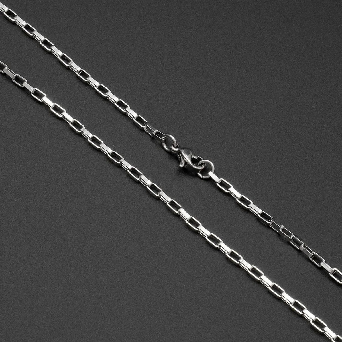 Royce Stainless Steel Chain Silver – NJ Mens
