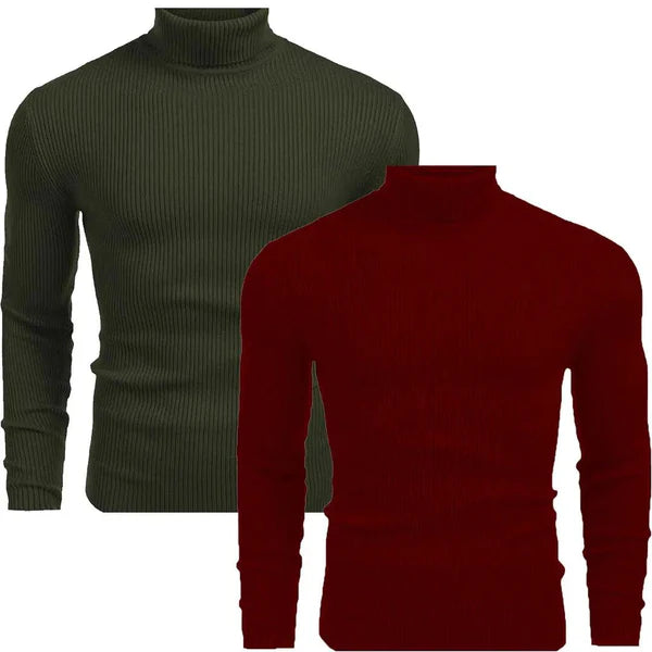 Bundles Of 2 Basic High Neck – NJ Mens